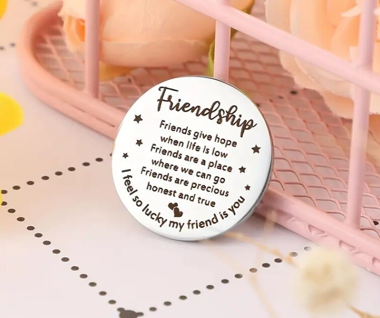 A Little Pocket Hug Token Gift Inspirational FRIENDSHIP Cancer Survivor ...