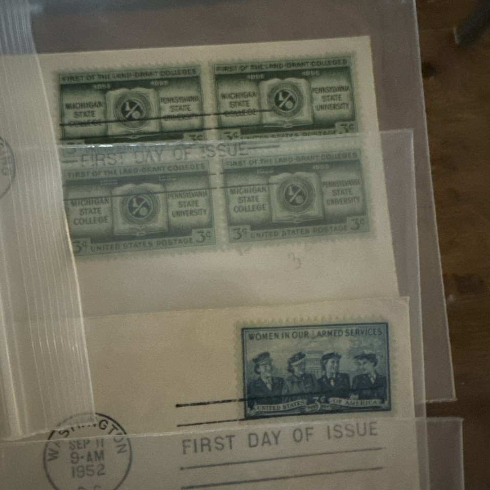 US First Day Cover Collection 23 All From The Early To Mid 1950'S ...