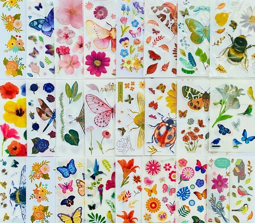 Sticker Lot SUMMER Scrapbook Supplies | 299+ Stickers Nature bloom | eBay