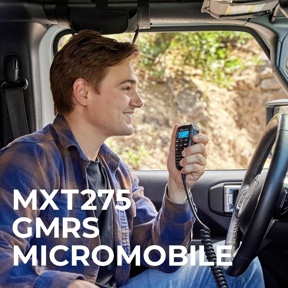 Midland – MXT275VP4-15 Watt GMRS MicroMobile® Two-Way Radio - ATVs | eBay