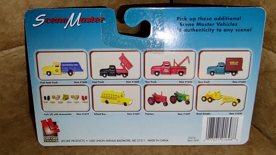 HO Scale Life Like Scene Master Police Cruiser Set 1698 | eBay