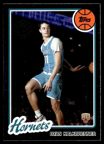 2025-26 Topps Flagship 45th Anniversary Ryan Kalkbrenner RC Charlotte ...