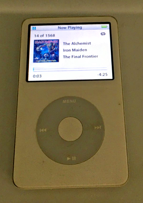 Apple iPod classic 5th Generation MA003LL A1136 White (60 GB) Tested ...
