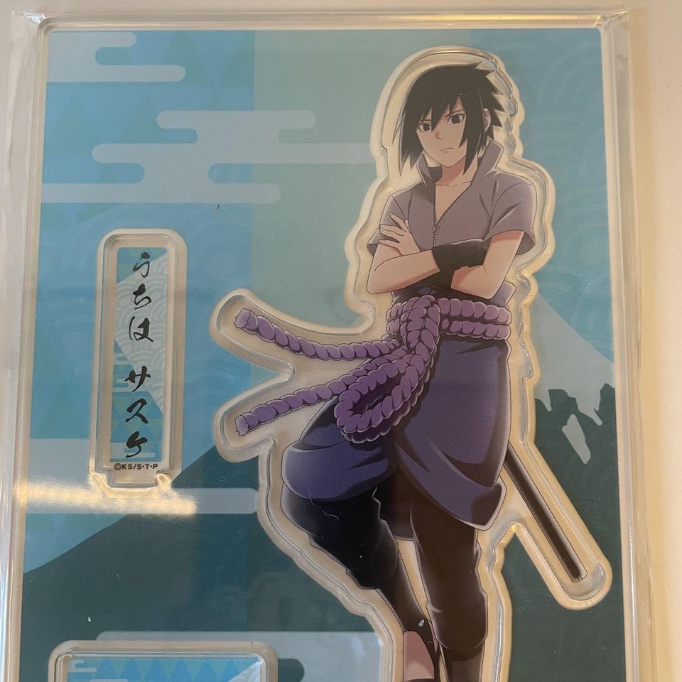 New & Rare Fuji-Q Highland Limited Edition NARUTO Uchiha Sasuke Acrylic ...