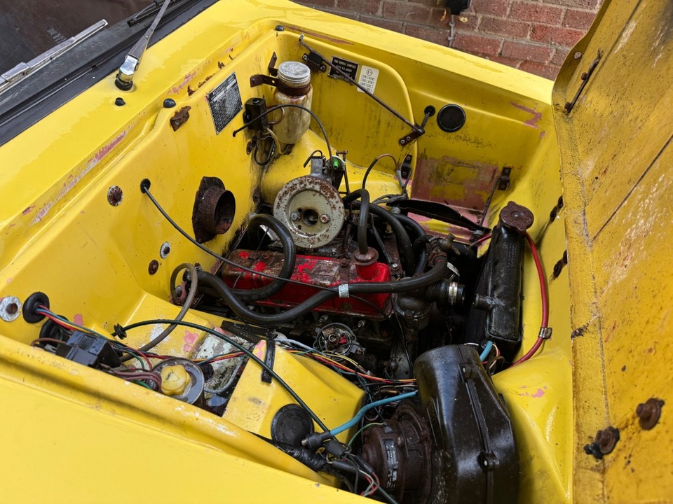 RELIANT KITTEN DELUX 1976 SUPER RARE AND ORIGINAL CAR WITH SPARE ENGINE ...