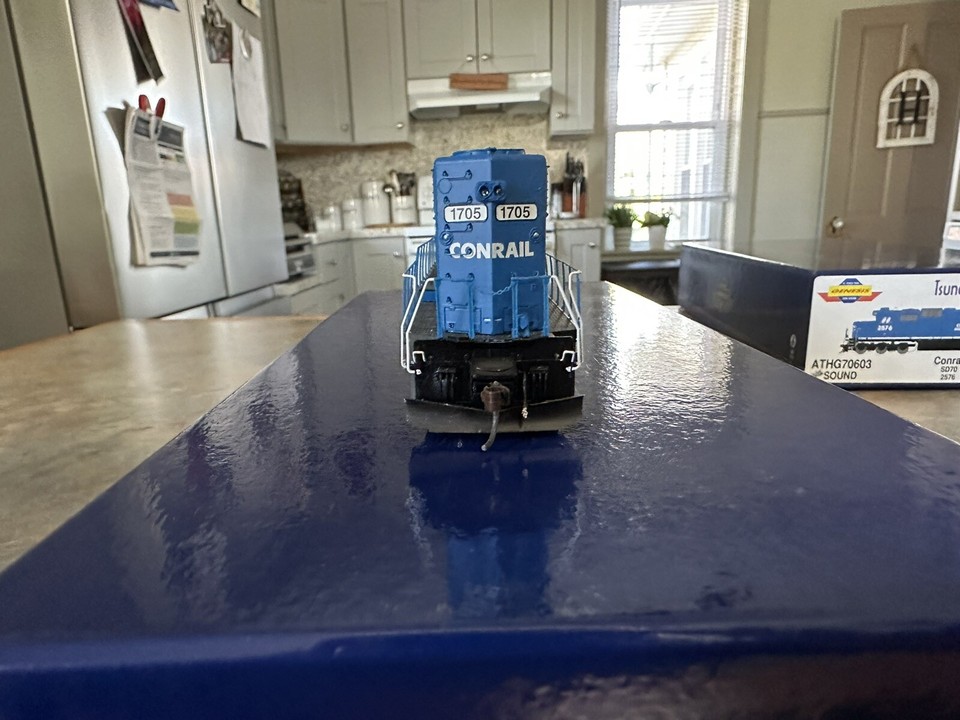 HO Scale NORFOLK SOUTHERN PATCH(EX-CONRAIL) SD45-2 #1705 DCC/TSUNAMI 1 ...