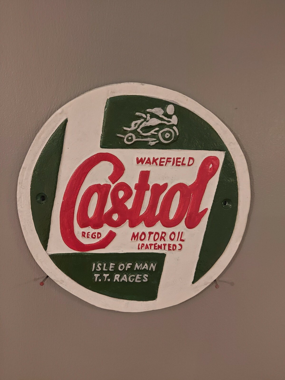 Retro Collections Castrol Logo Wall Art | eBay