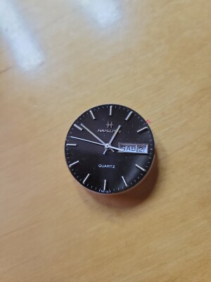 1970s Hamilton Quartz Mens Watch Movement 6J CAL 742 FOR REPAIRS ESA ...