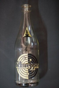 OLD VINTAGE SCHWEPPES GLASS BOTTLE 13 FL OZ | eBay