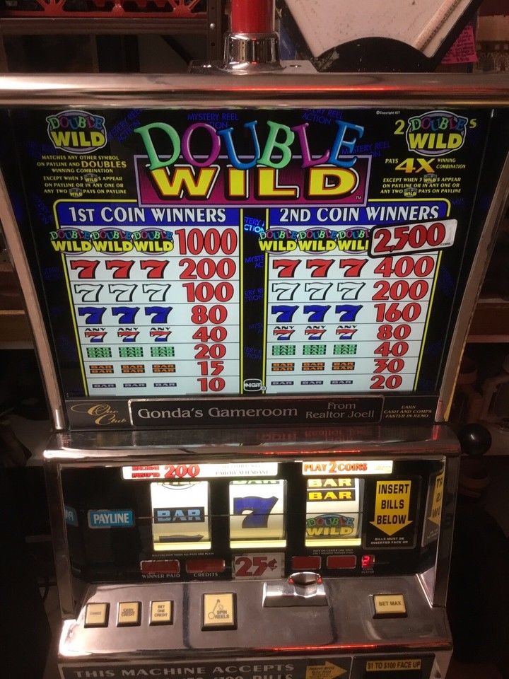 IGT Double Wild Slot Machine Just Like Double Diamond Deluxe. | eBay