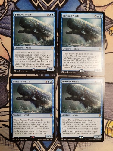 4x Pursued Whale - NM/M CLB MTG Magic the Gathering | eBay