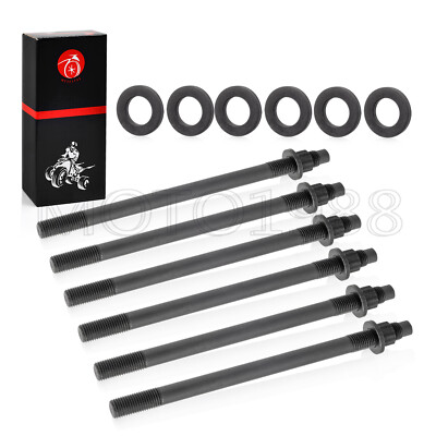 Cylinder Head Studs Bolt Nut For Polaris Ranger RZR Pro RS1 Turbo 900 ...