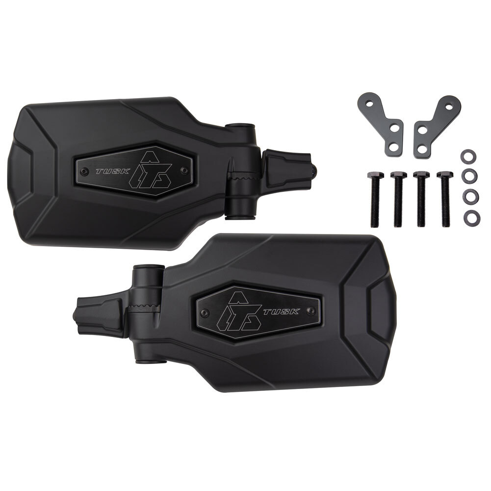 Tusk Pivot Folding UTV Mirror Kit w/A-pillar Mounts For POLARIS RZR XP ...