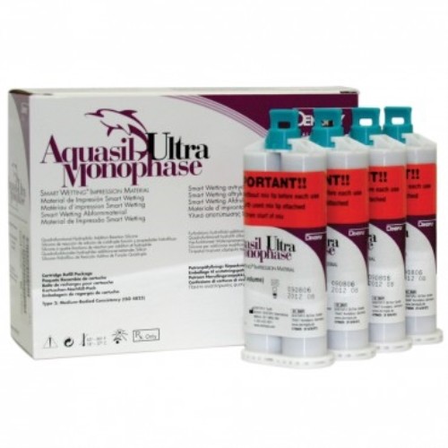 DENTSPLY AQUASIL ULTRA MONOPHASE (PURPLE) REGULAR SET VPS IMPRESSION ...