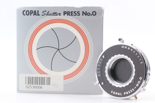 BOXED [Almost Unused] Copal Shutter Press No.0 for Large Format Lens ...