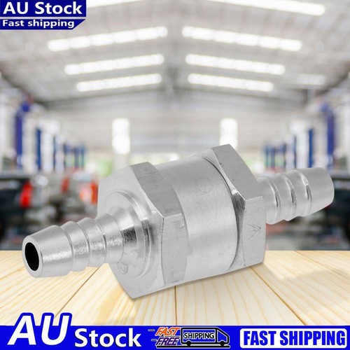Aluminum Alloy Fuel Non Return Car Check Valve One Way Petrol Diesel ...