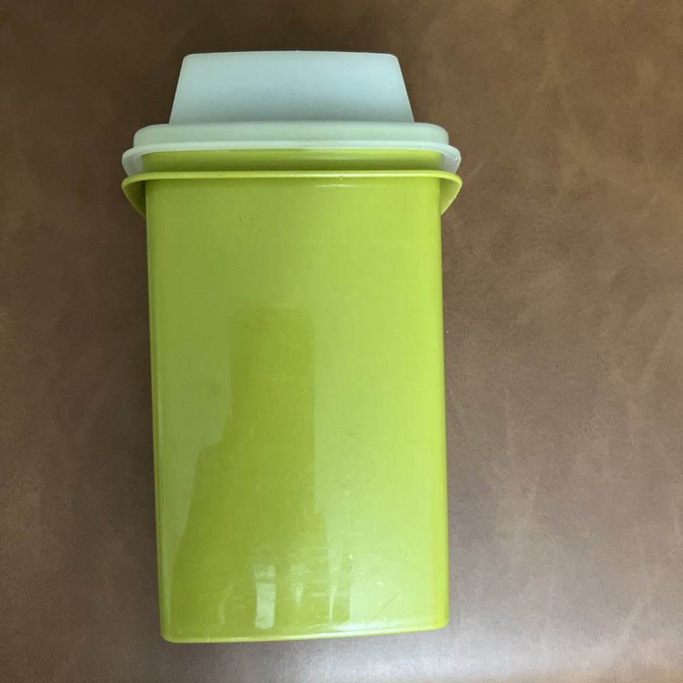 Vintage Tupperware Pickle Keeper Three Piece Set Avocado Green ...