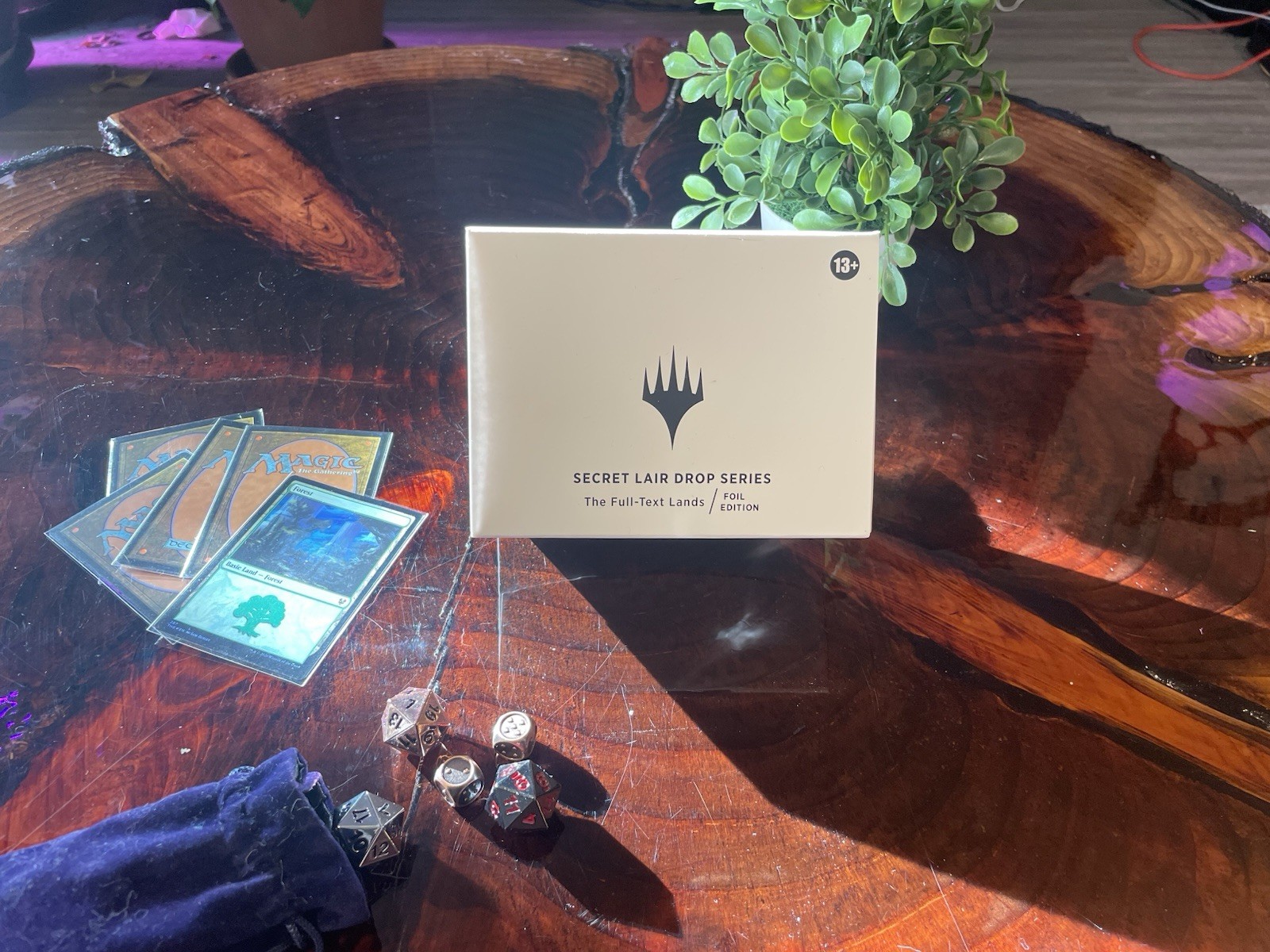 MTG SECRET LAIR - The Full-Text Lands FOIL EDITION SEALED, NEW | eBay