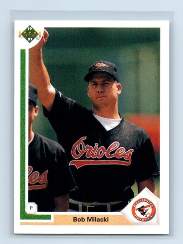 1991 Upper Deck Bob Milacki Baltimore Orioles #328 | eBay
