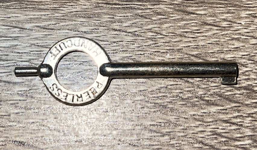 Handcuff Key -Universal- Peerless Handcuff | eBay