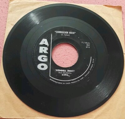 Wendell Tracy and Orchestra 45 Who's To Know / Corrigidor Rock Argo ...