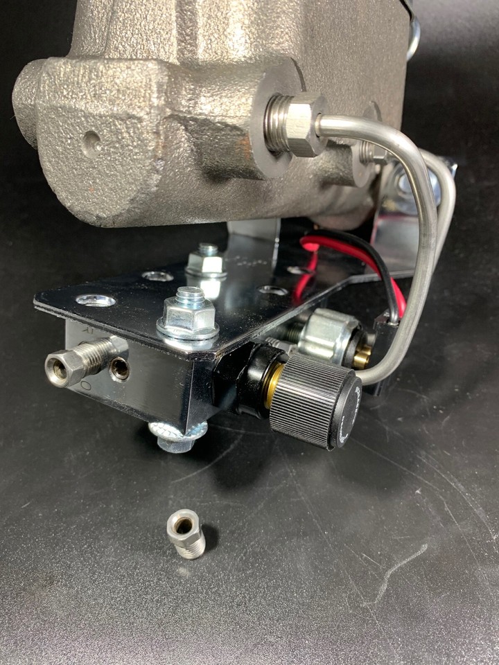 Ford MC w/ Chrome Adjustable Prop Valve / Dist Block Kit, wire & line ...