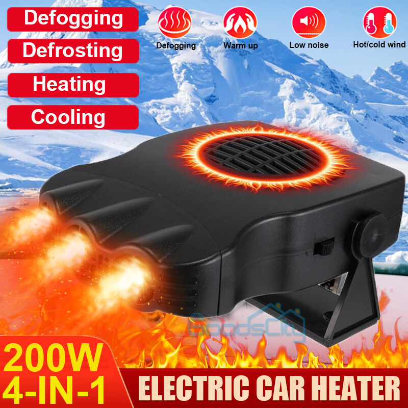 12V Electric Car Heater Portable Defogger Defroster Demister for Car ...
