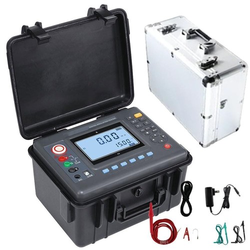 Digital 5KV Insulation Resistance Tester 10TΩ DC Current 6mA ...
