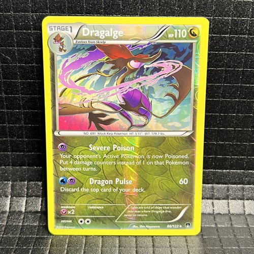 Dragalge #86/122 BREAKPoint Reverse Holo Rare Pokemon Card | eBay