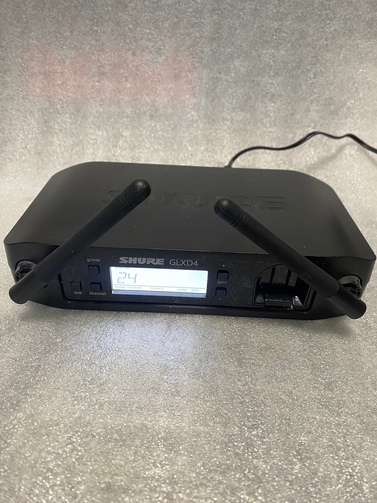 Shure GLXD4 Z2 Single Channel Digital Wireless Receiver - Black(Z2 Freq ...