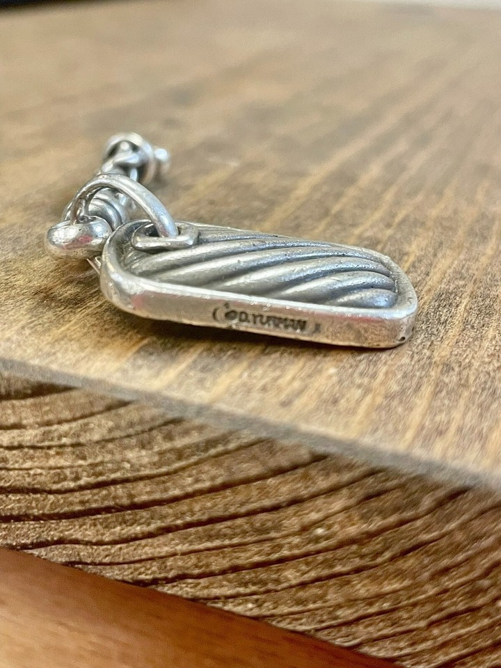 David Yurman Sterling Silver 925 Classic Dog Tag Necklace Pen | eBay