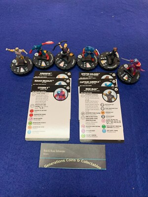 HEROCLIX Captain America and Avengers Fast Forces | eBay