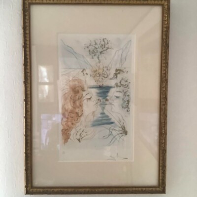 Salvador Dali "A Love Supreme - From the Song of Solomon" Copperplate ...