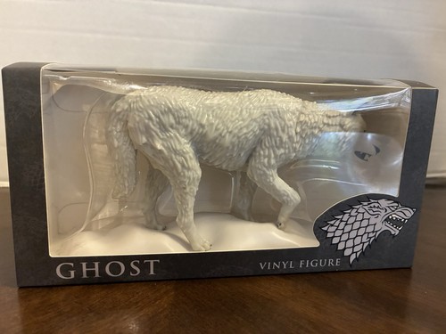 Game Of Thrones GHOST Vinyl Figure HBO Official Licensed Snow Wolf ...