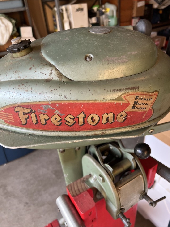 MARINE 4.0 HP OUTBOARD FIRESTONE : EXCELLENT / EVINRUDE JOHNSON SUZUKI ...