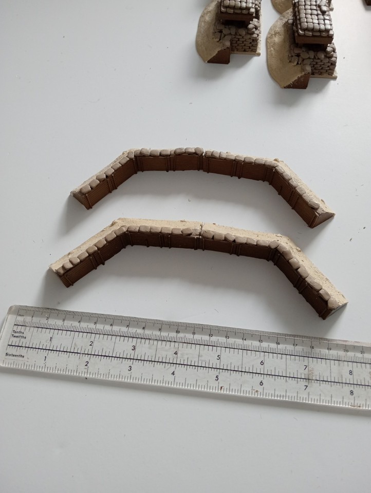 VIETNAM WAR 1/72 20MM PAINTED US FIREBASE BUNKERS VIETNAMESE DIORAMA ...