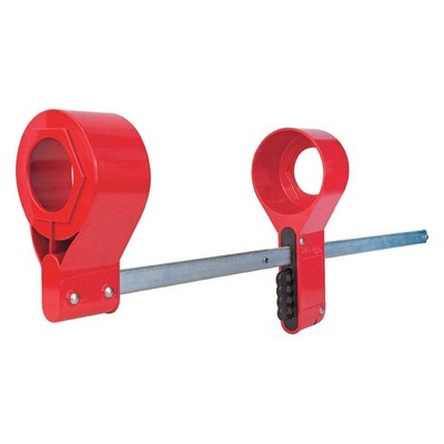 MASTER LOCK S3924 Blind Flange Lockout,14 to 24 in Pipe Sz 48XM54 ...