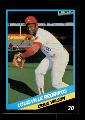 1988 CMC # 15 Craig Wilson Card (ML) Louisville Redbirds St Louis ...