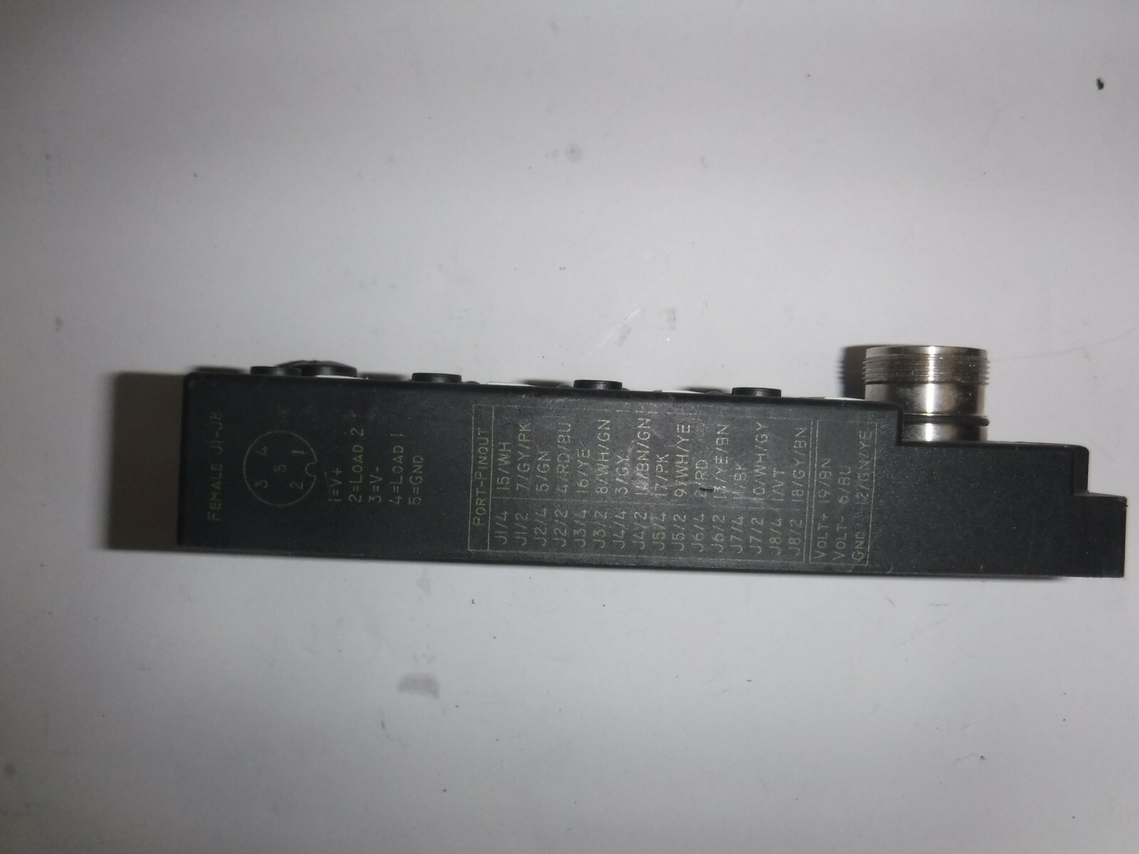 Turck Sensor Junction Blocks 10-48 VDC 8 Ports 8 A Total IP67 8MB12-5 ...