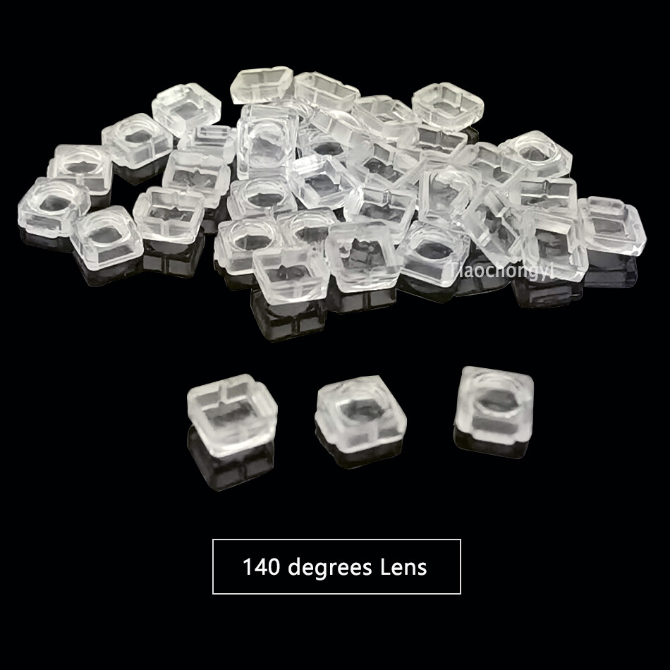 5050 LED Lens Reflector Colimator For 5050 WS2811 WS2812 SK6812 RGB LED ...