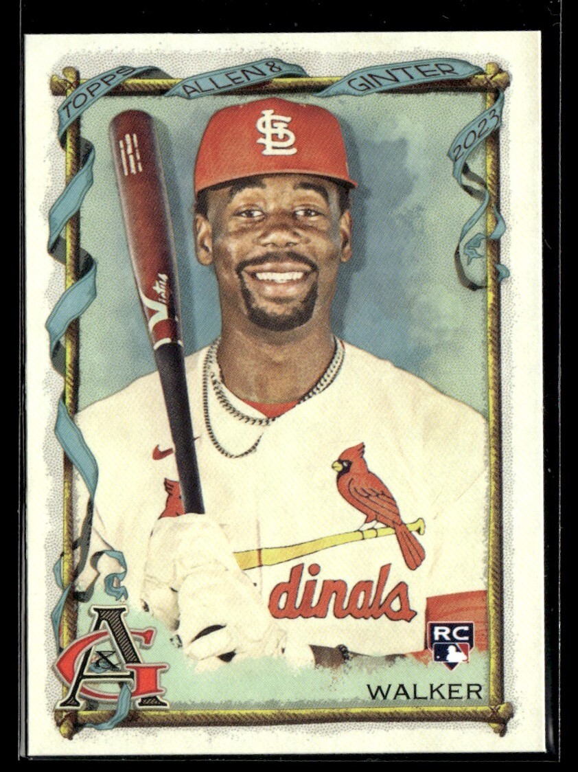 2023 Topps Allen & Ginter Jordan Walker Rookie St. Louis Cardinals #240 ...