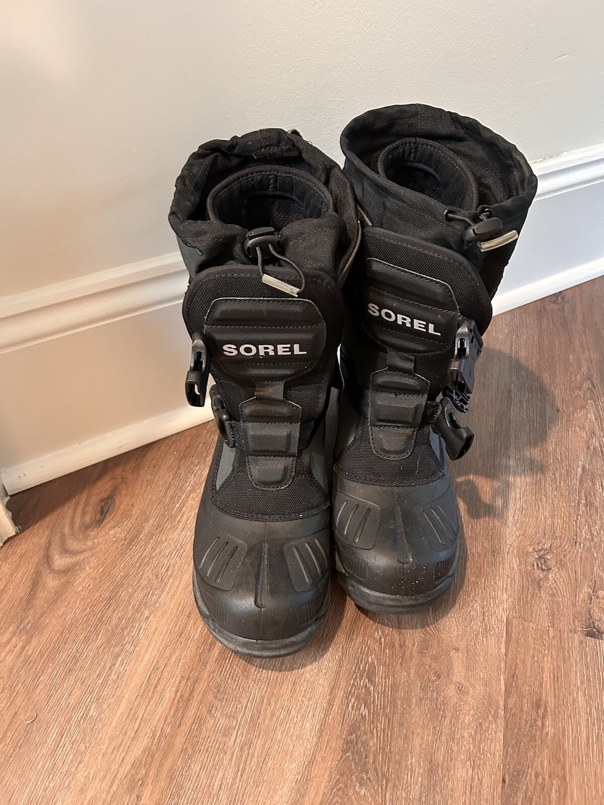 SOREL ALPHA TRAC BUCKLE 60 EXTREME WATERPROOF INSULATED WINTER BOOTS ...