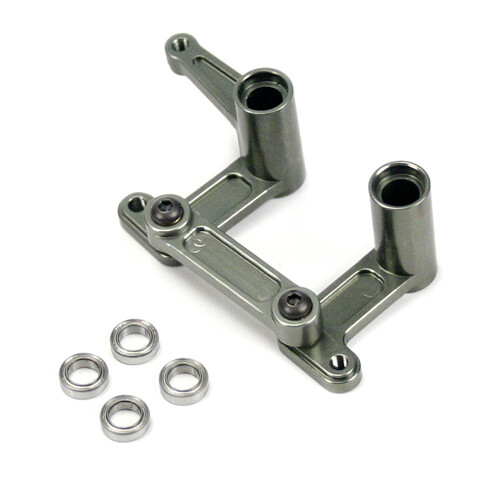 Traxxas Rustler 1:10 Alloy Steering Bellcrank Set, Grey by Atomik RC ...