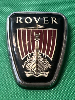 ROVER - CAR BADGE / EMBLEM - 72 X 52 MM | eBay UK