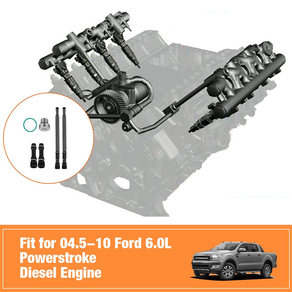 Fit For Ford 6.0 6.0L Powerstroke Diesel Updated Stand Pipe / Dummy ...