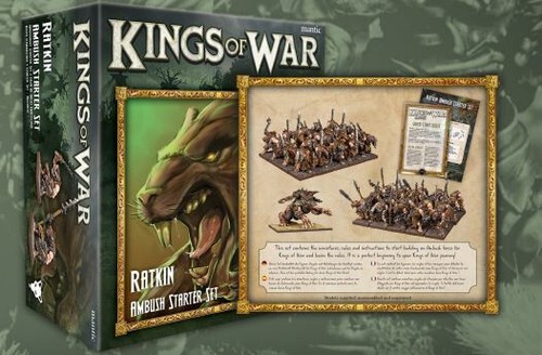 Kings of War Ratkin Ambush Starter Set - Mantic Skaven MGKWRK103 | eBay
