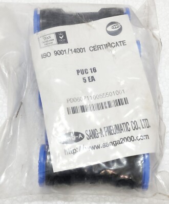 SANG-A PNEUMATIC PUC 16 5 EA One-Touch design for instant tubing ...