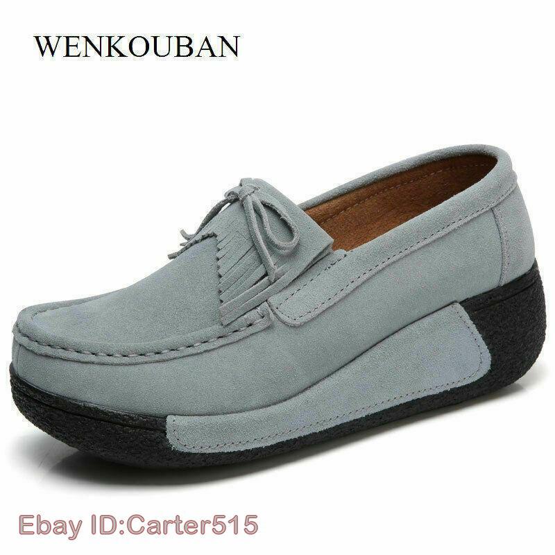 Mocasines de Mujer Zapatos de Caminar Formal Calzado Para Mujeres ...
