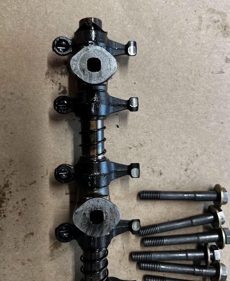 FORD 170 / 200 STRAIGHT I6 CYLINDER ROCKER ARM / RAIL ASSEMBLY | eBay