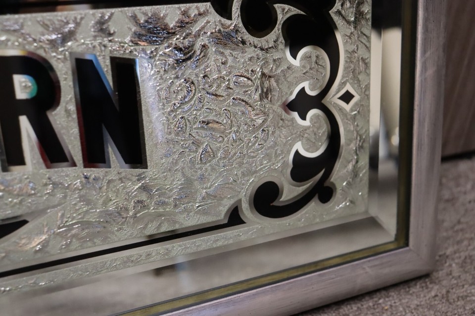 Antique Fresh Buttered Popcorn Reverse Painted Glass Sign Framed | eBay